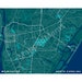Wilmington NC Map Prints | 4 UNCW Map Posters | Wilmington North ...