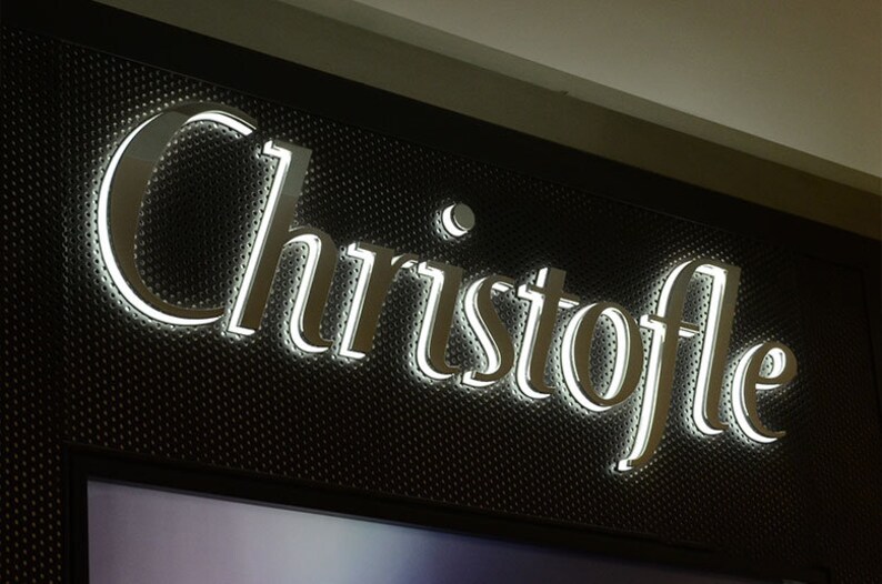 Metal Sign Custom Metal Sign Led Signs Metal Business Signs Acrylic ...