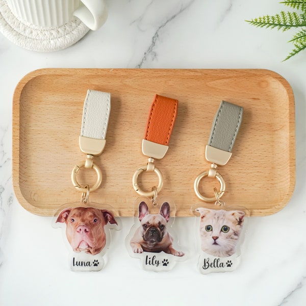 Custom Dog Keychain - Etsy