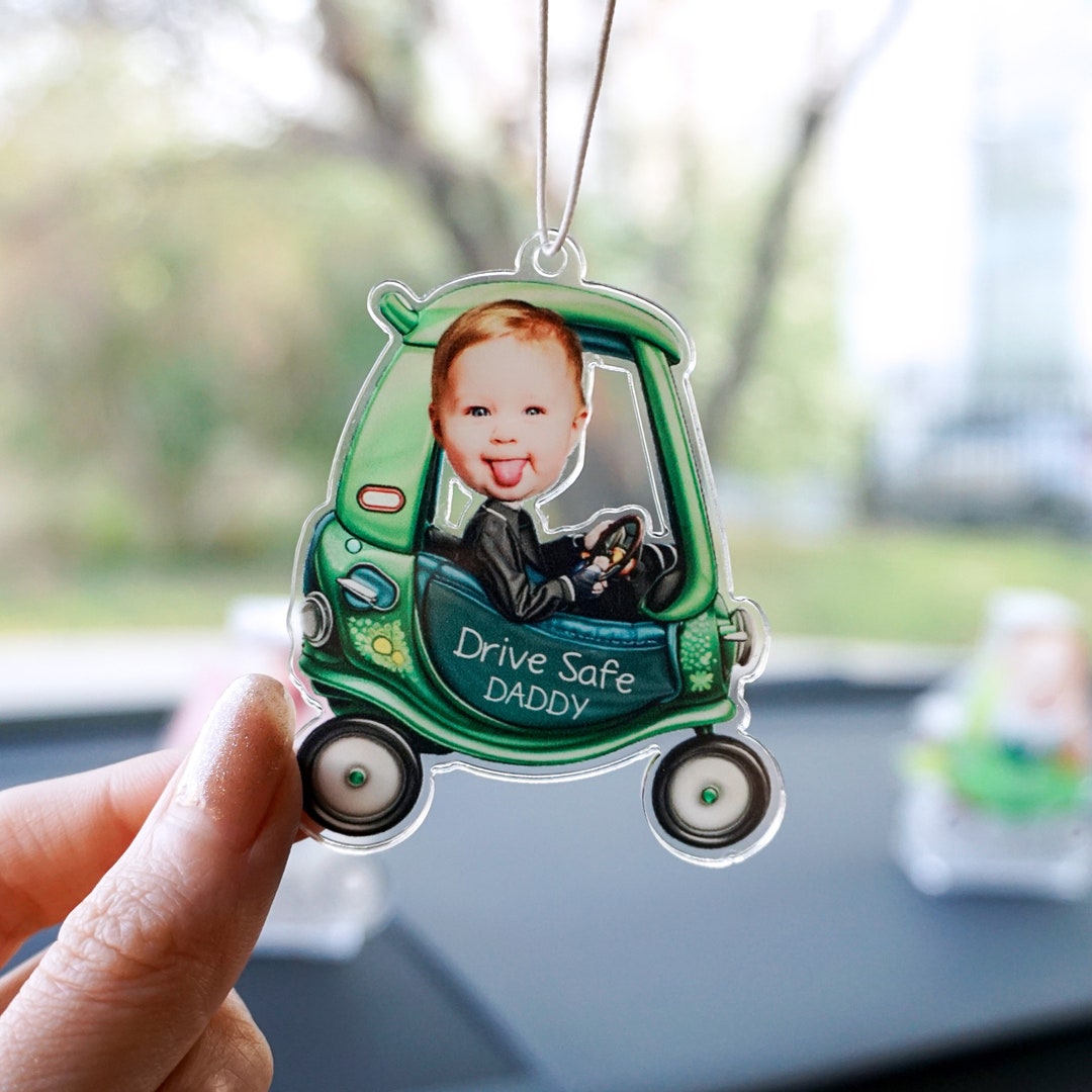 Custom Drive Safe Car Hanging,personalized Photo Car Oranment,new ...