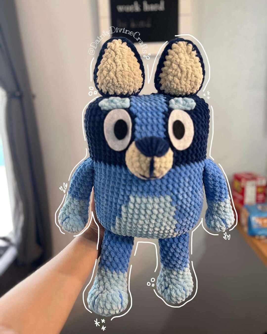 Blue Heeler Crochet Pattern - Etsy