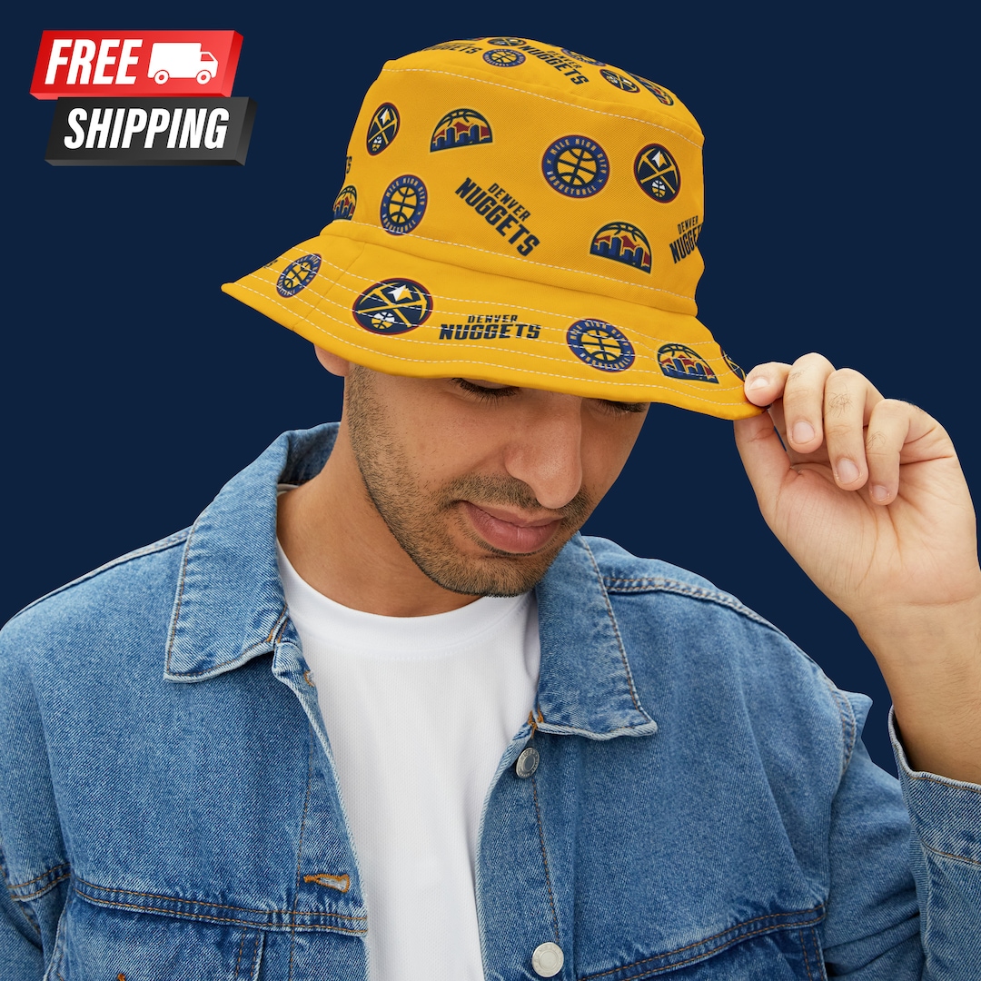 Denver Nuggets Hat for Nuggets Fans Hat Bucket Hat Denver Nuggets NBA ...