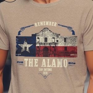 Texas Remember the Alamo History Western Gift - Etsy