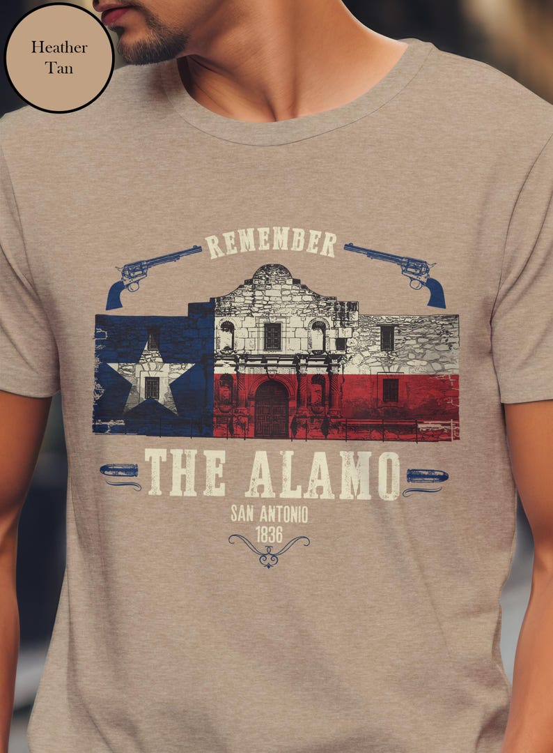 Texas Remember the Alamo History Western Gift - Etsy