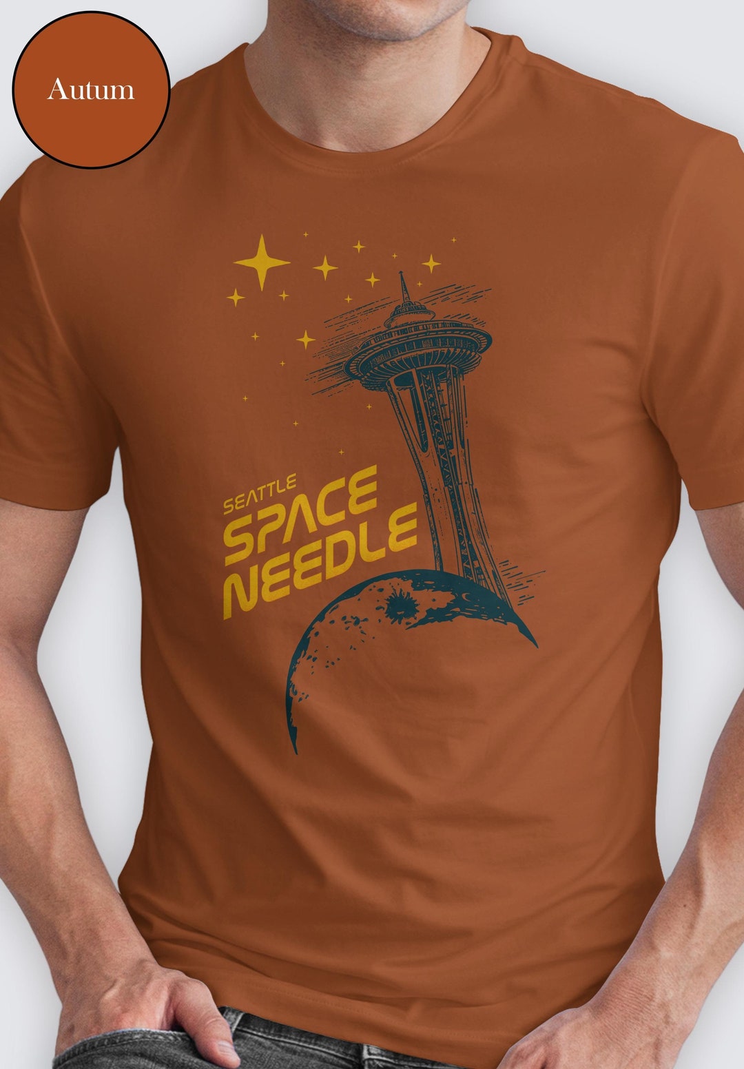 Seattle. Space Needle. US. NASA. Space. Space Needle Shirt. Seattle T ...