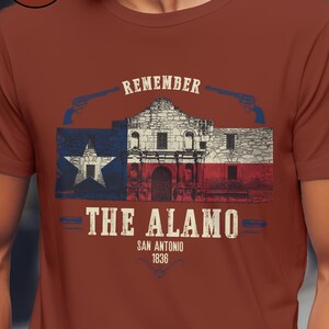 Texas Remember the Alamo History Western Gift - Etsy