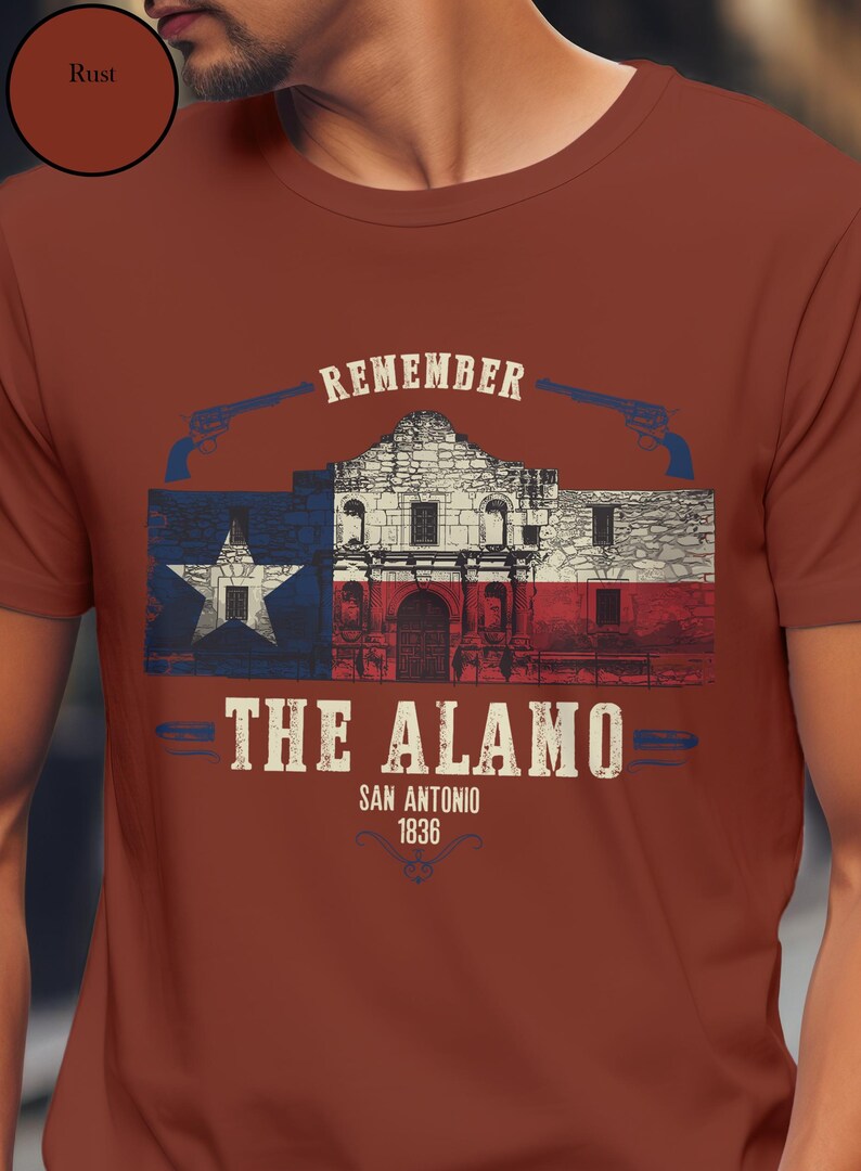 Texas Remember the Alamo History Western Gift - Etsy