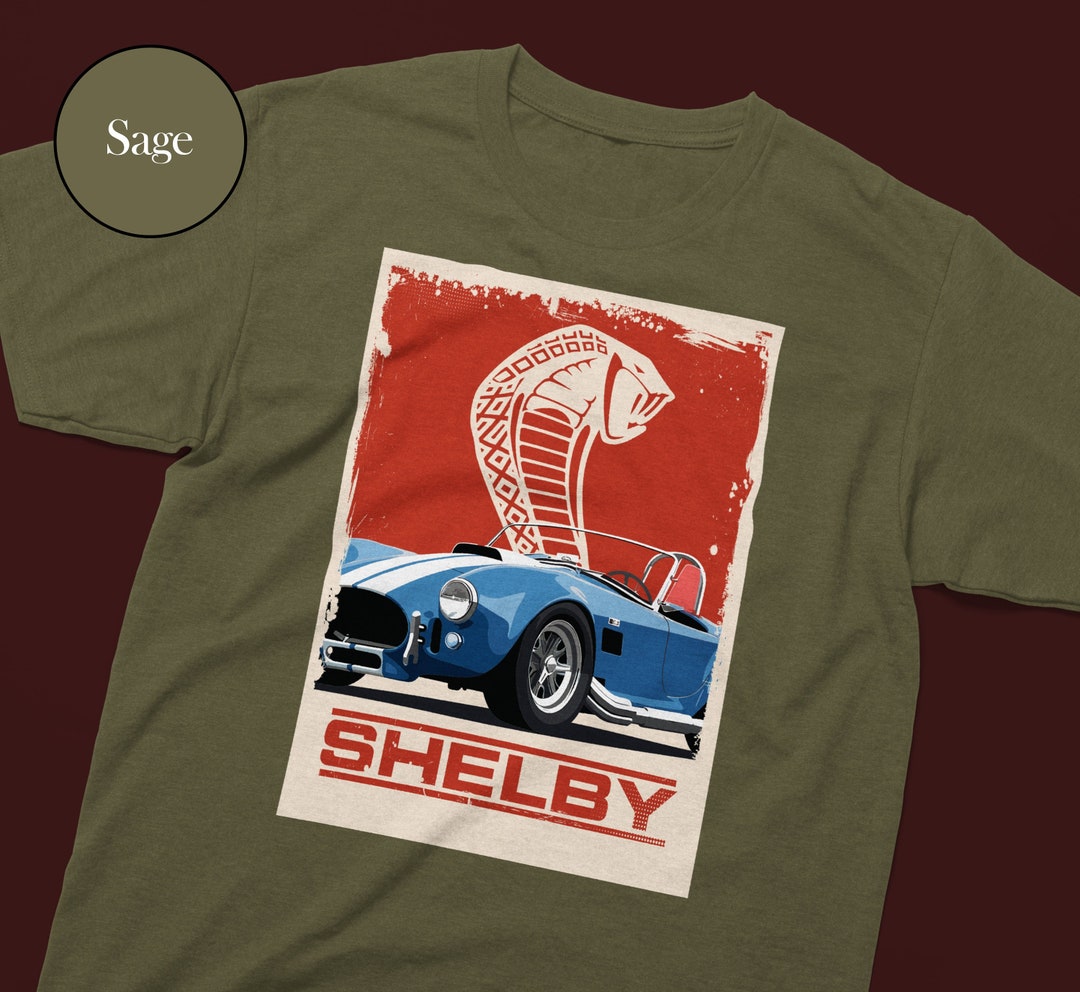 Muscle Car. Shelby. Cobra. Muscle Car Shirt, Car Lover Gift, Retro Car ...
