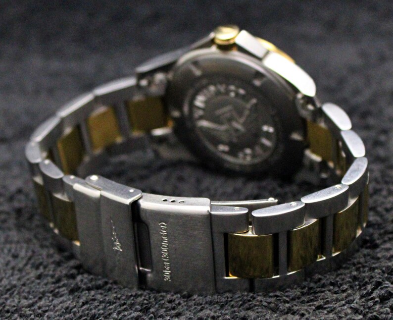 Longines Hydroconquest 300M Ref.l3.640.3 Swiss Black Two Tone Watch ...
