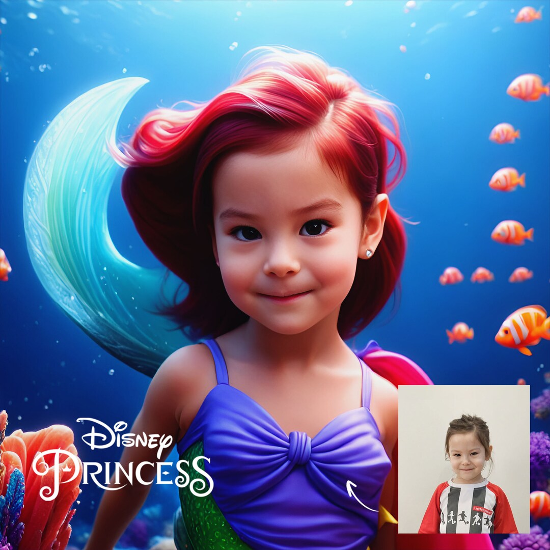 Custom Disney Princess Character | Download Only | Photo-realistic ...