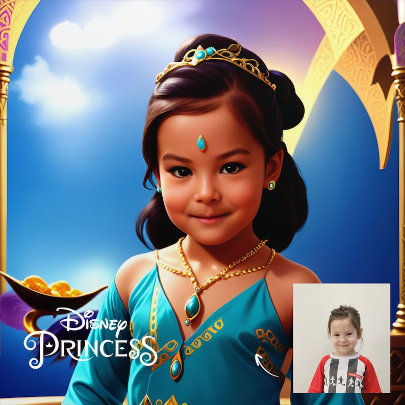Custom Disney Princess Character | Download Only | Photo-realistic ...