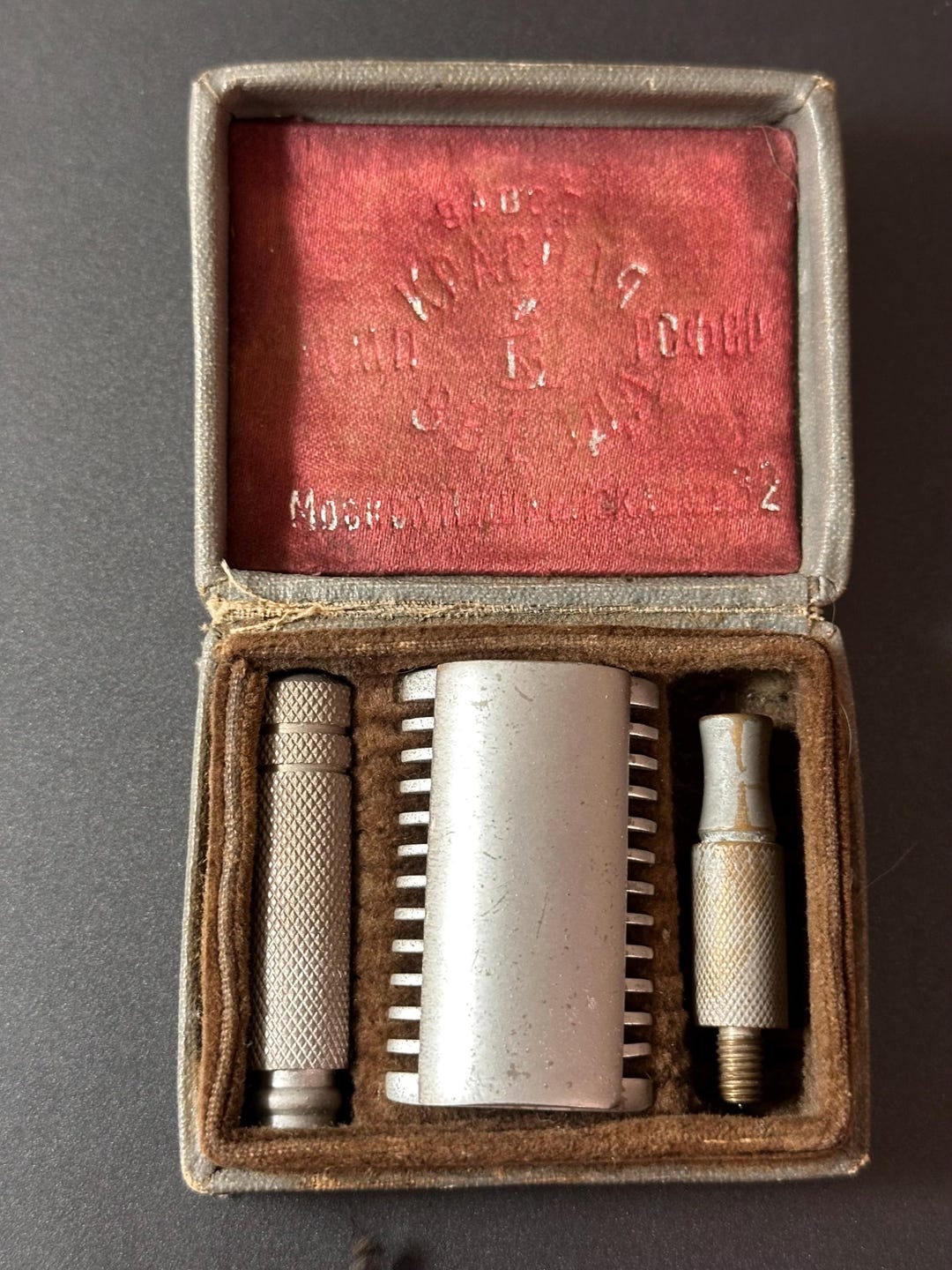Rare Razor Red Star Moscow Vintage Razors. Road Razor Soviet Original ...
