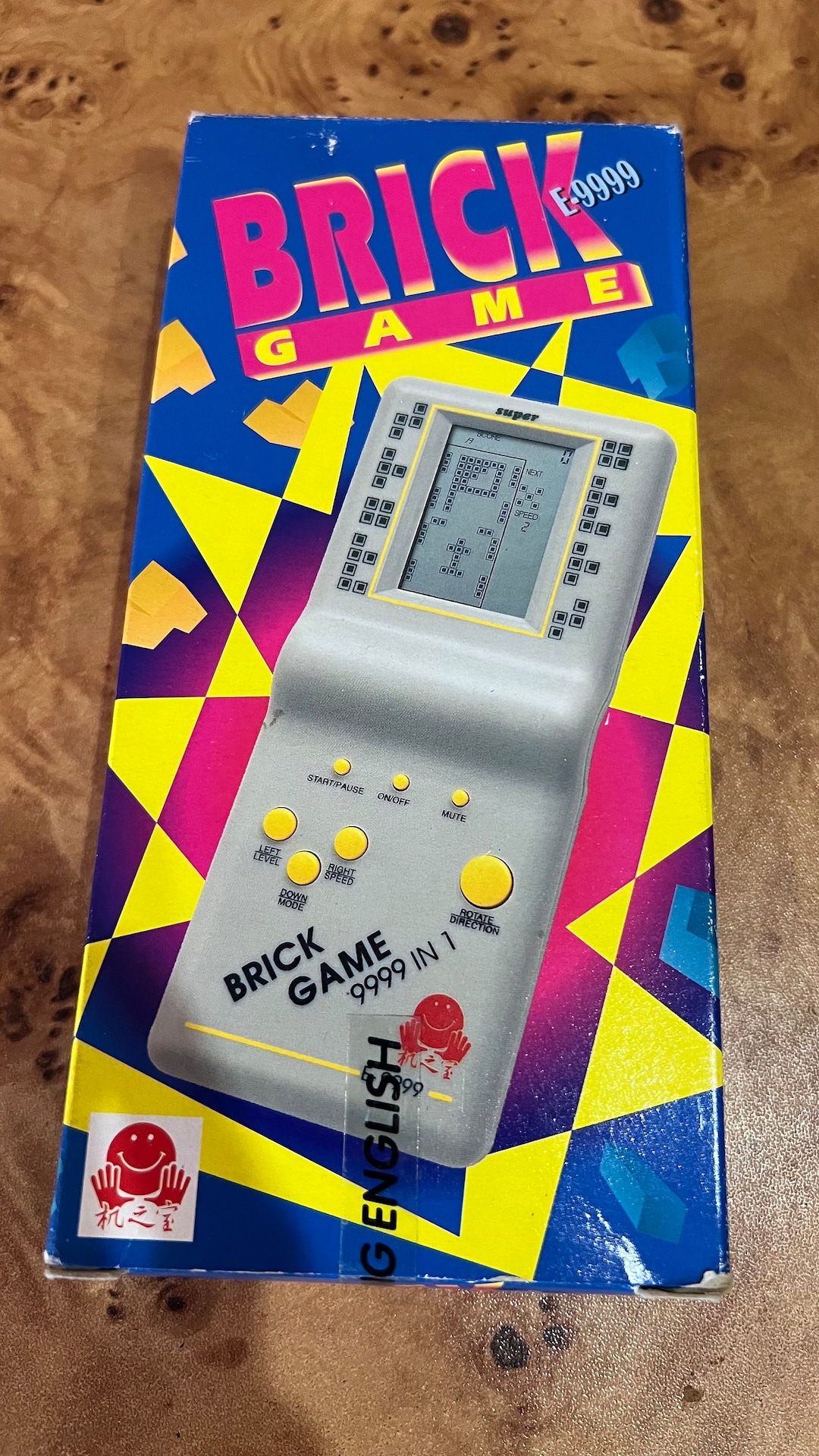 Vintage Rare Talking Brick Game Juego de ladrillos electrónico súper ...