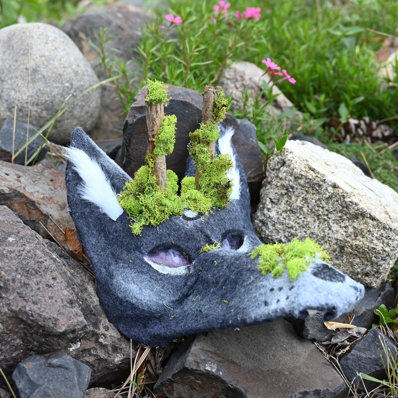 Therian Masks Wolf - Etsy