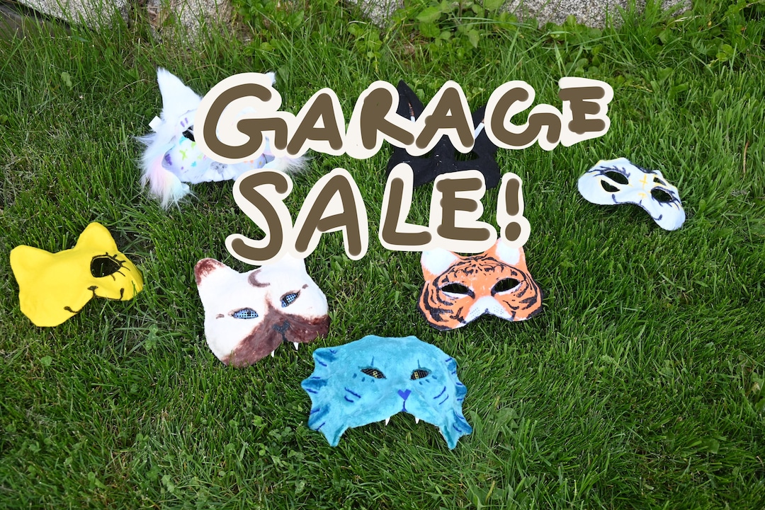 Therian Mask Garage Sale! - Etsy