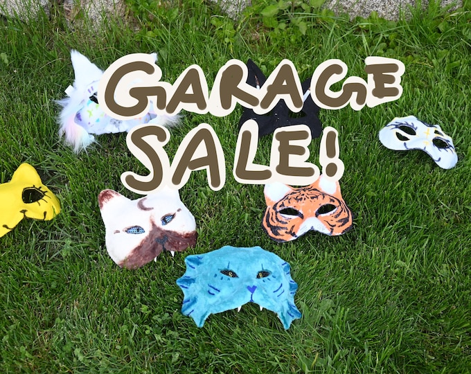 Therian Mask Garage Sale! - Etsy