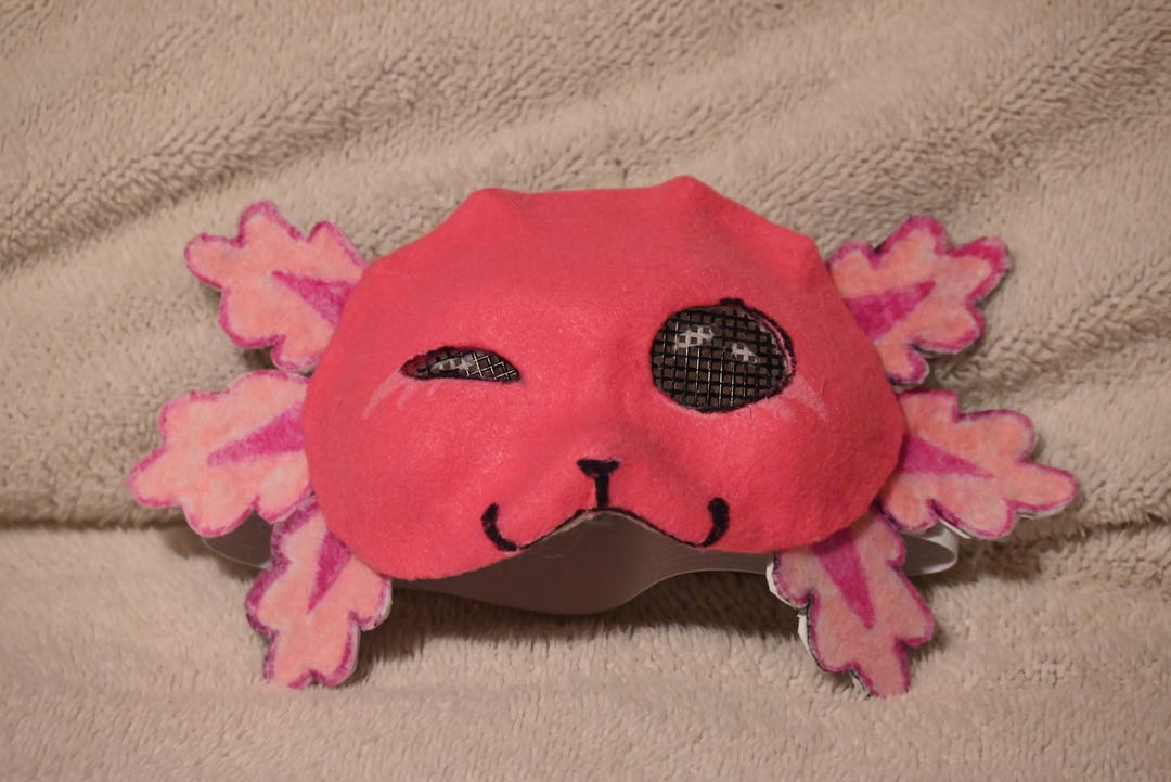 Axolotl Therian Mask - Etsy