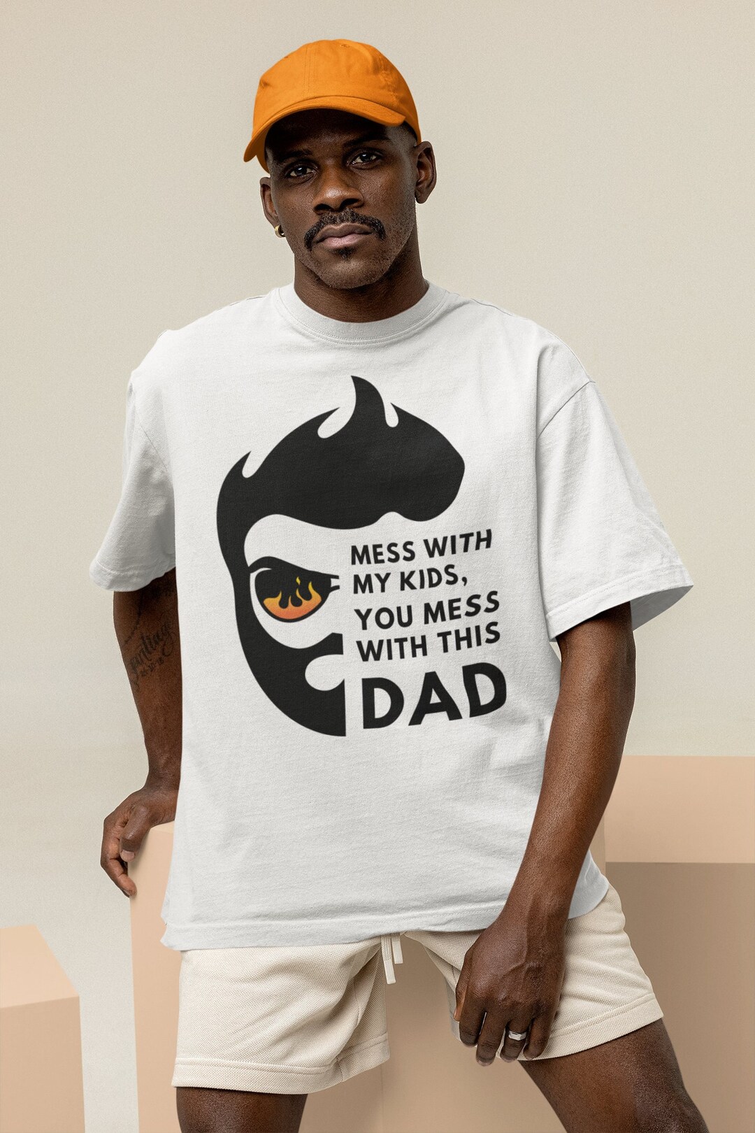 Mess With My Kids You Mess With This Dad Shirt, Stop Bullying Tee ...