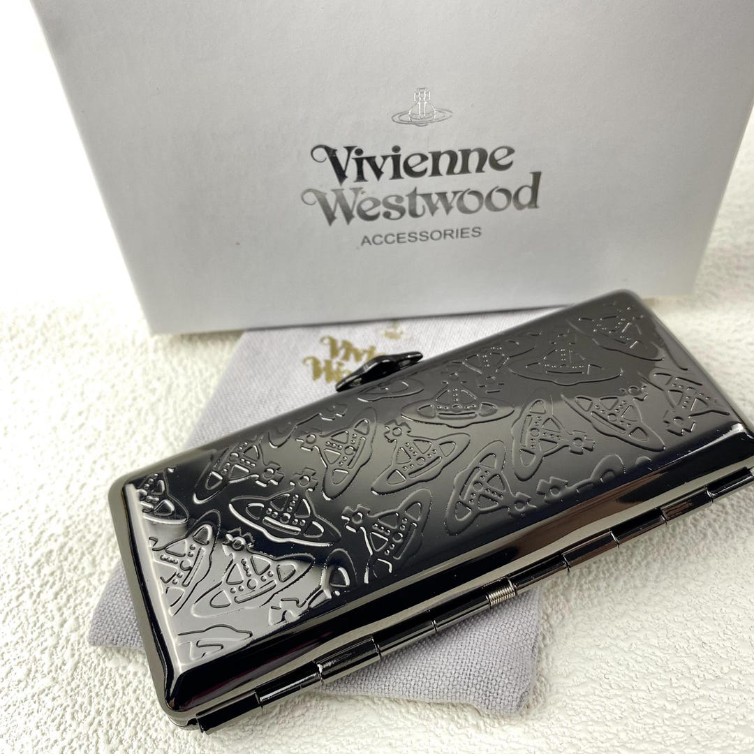 Silver Cigarette Packet,vivienne Westwood Cigarette Packet, Cigarette ...
