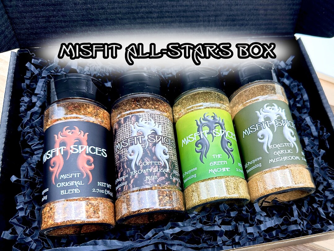 Misfit Spices Premium Spice Blends, Gift Box, All-purpose Seasonings ...