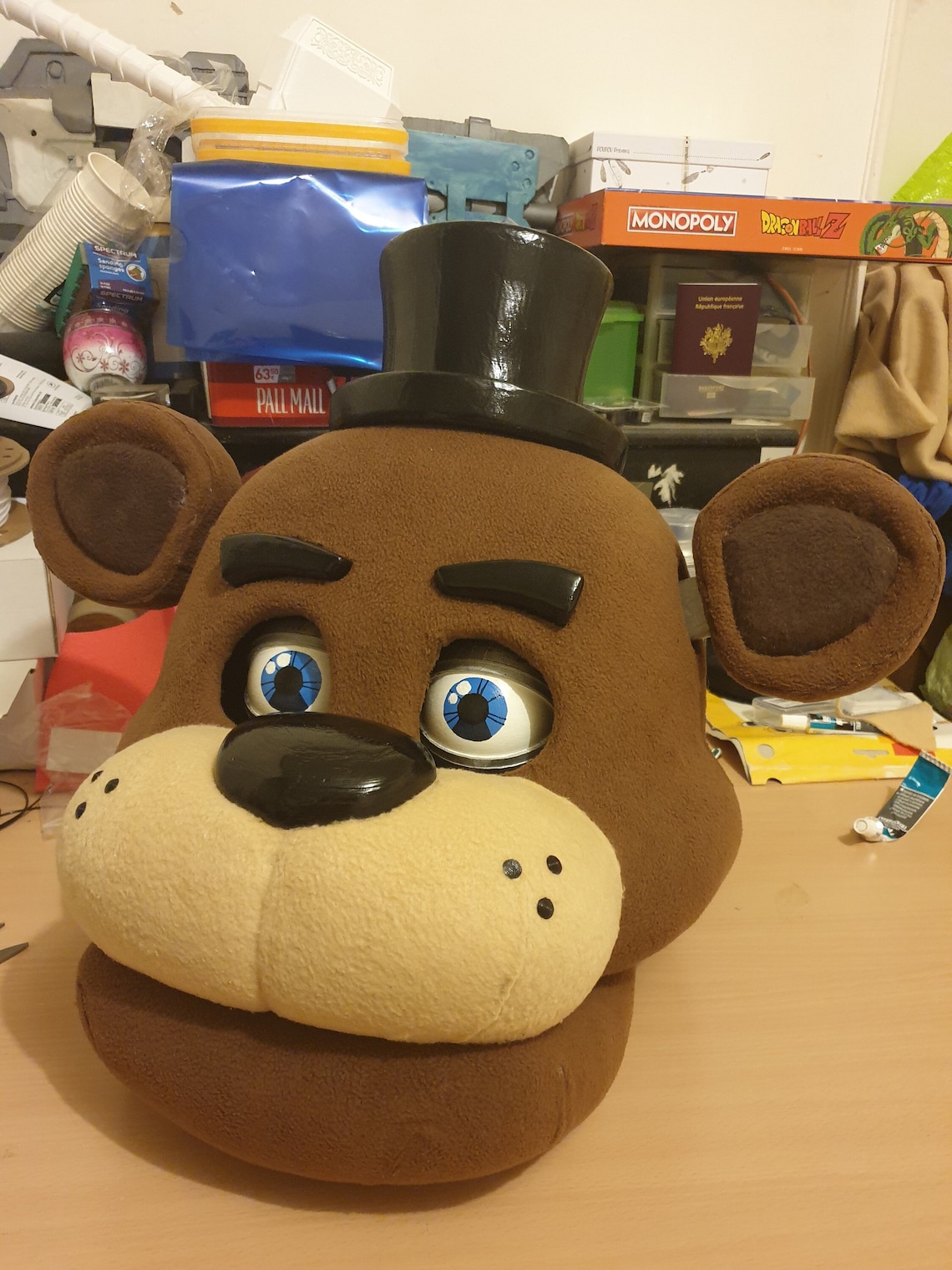 Freddy Fazbear Cosplay Head - Etsy