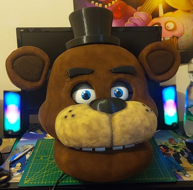 Freddy Fazbear Cosplay Head - Etsy