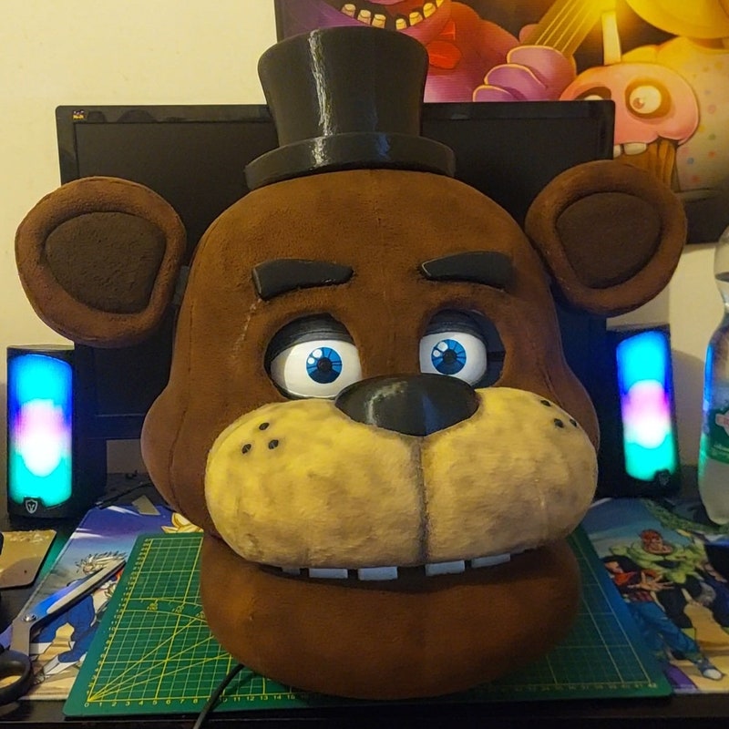 Freddy Fazbear Mask - Etsy