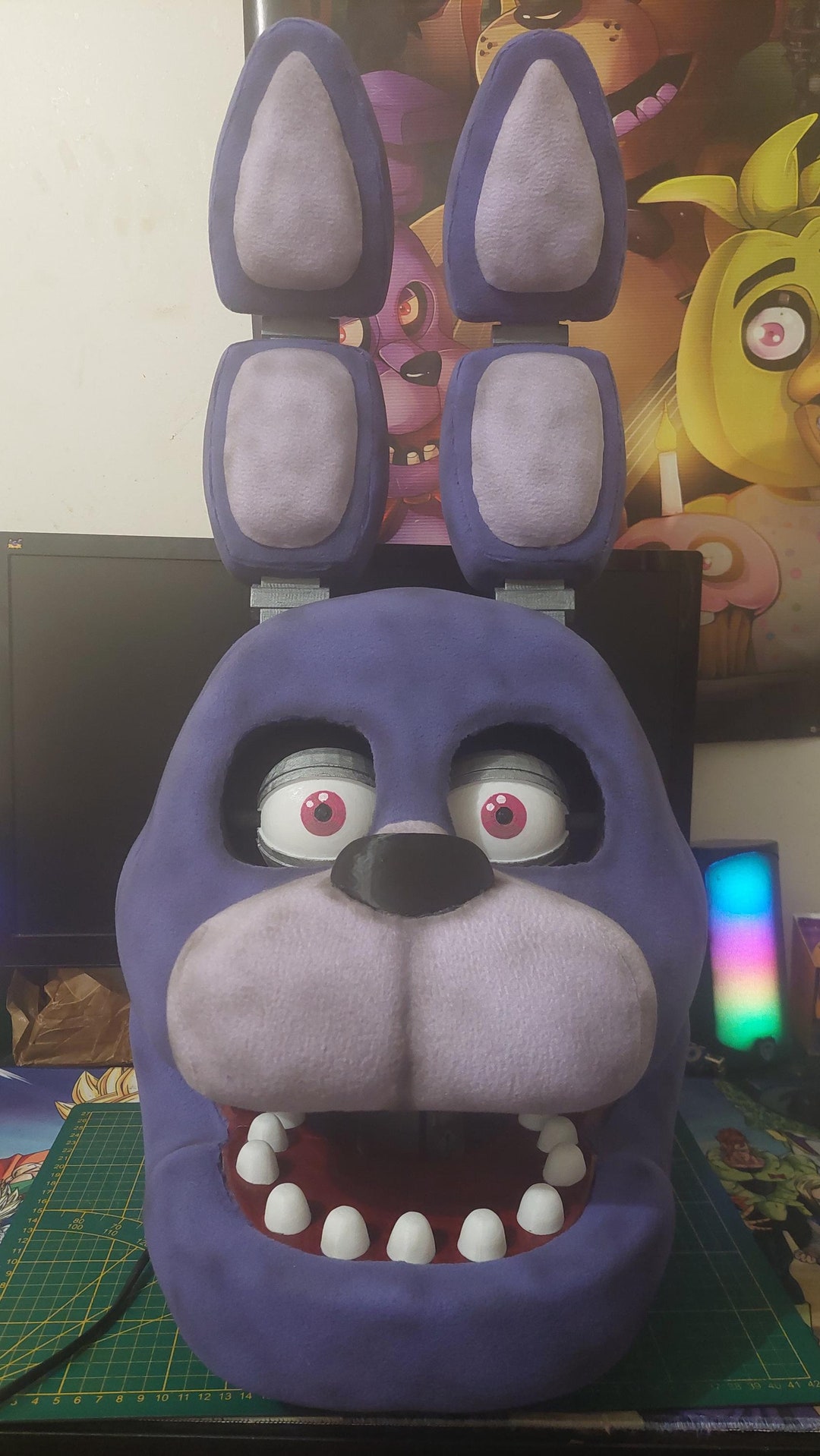 Bonnie Cosplay Head (game Version) - Etsy UK