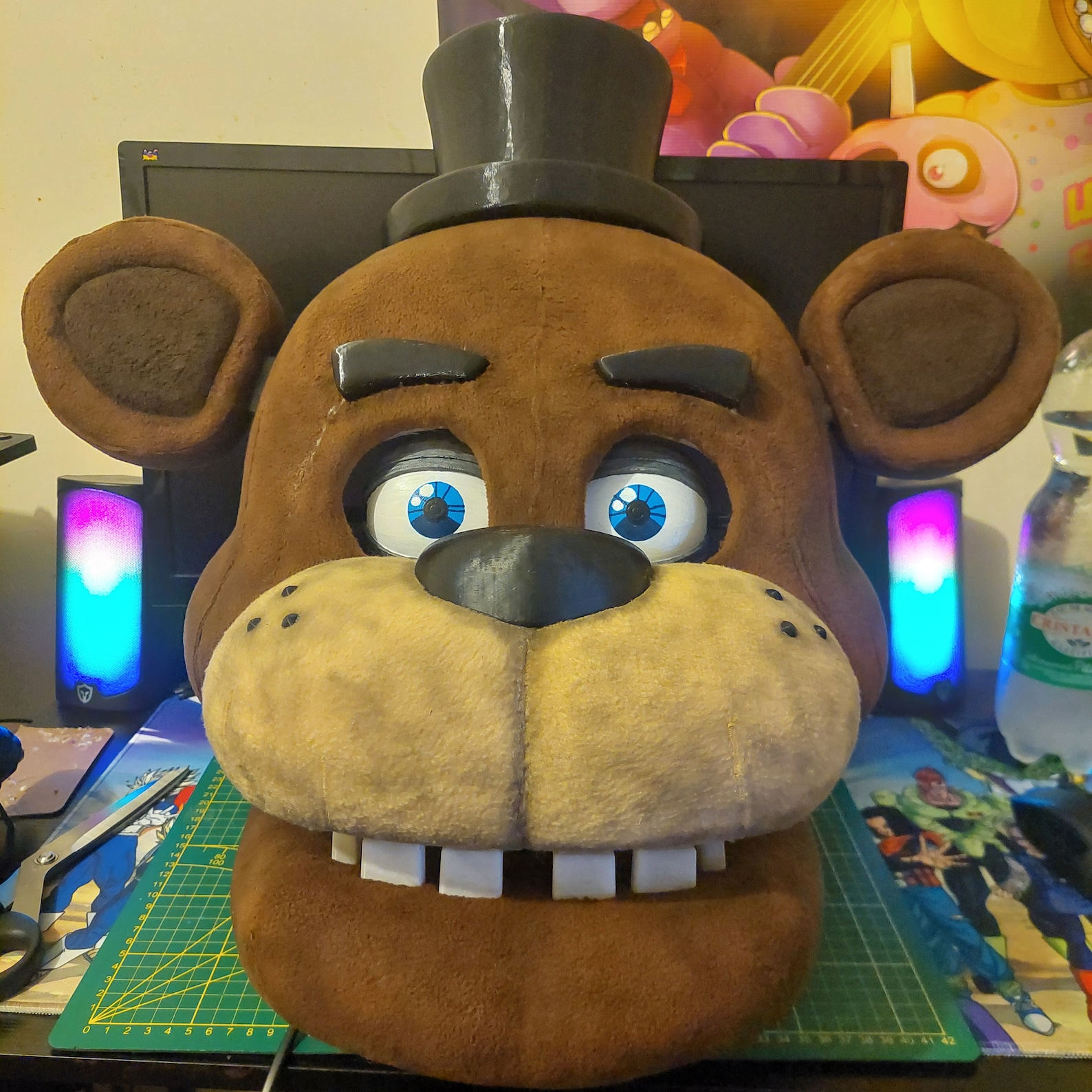Freddy Fazbear Cosplay Head - Etsy