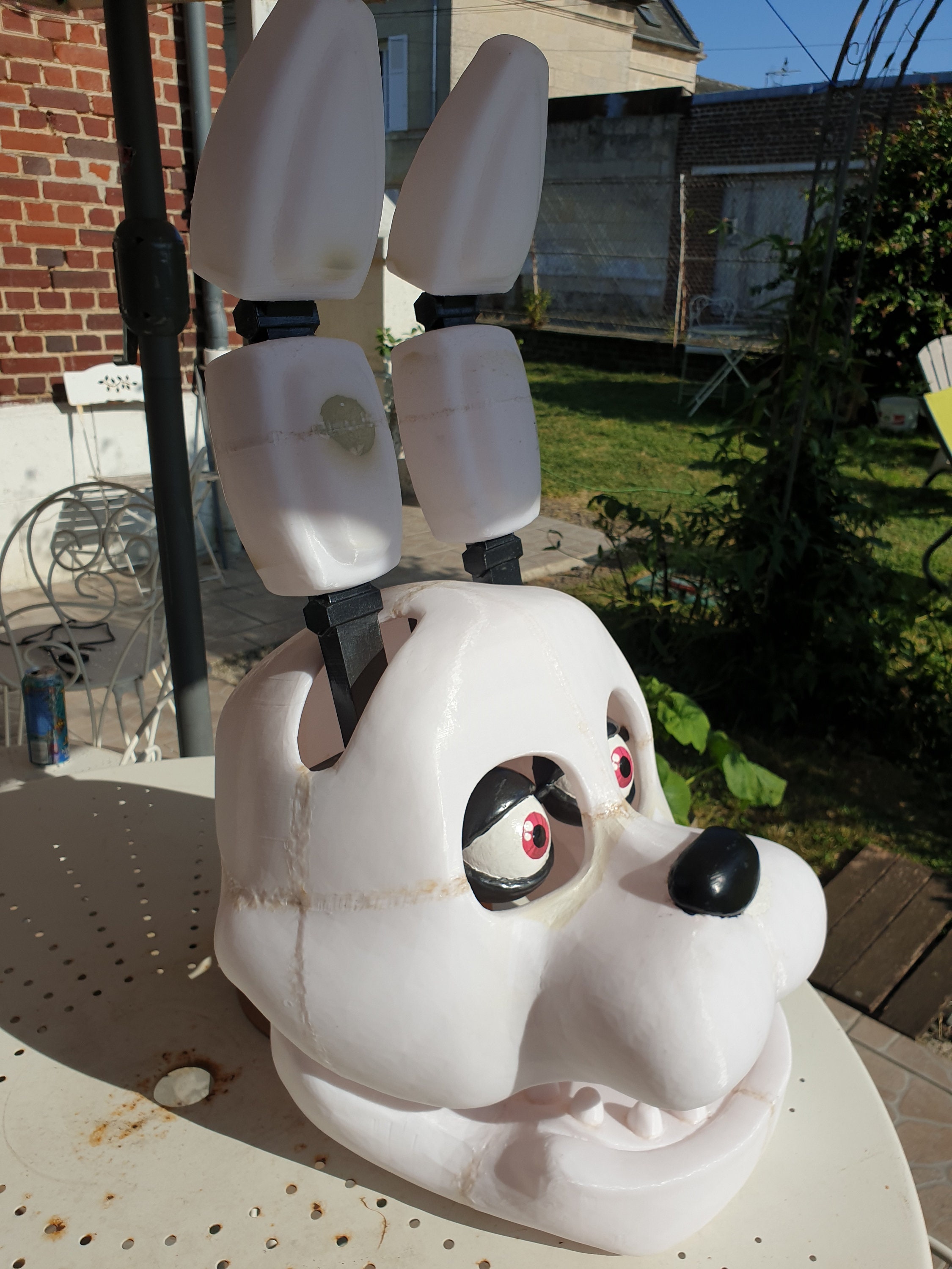 Bonnie Blank Cosplay Head (game Version) - Etsy