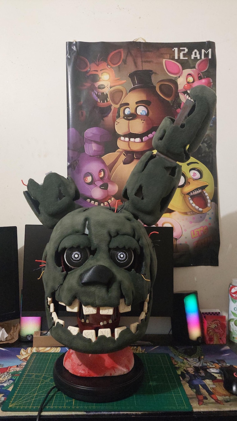 Springtrap Cosplay Head - Etsy
