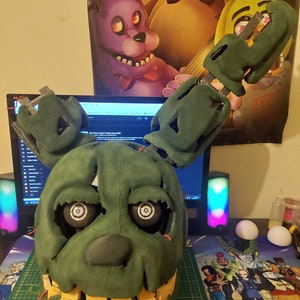 Springtrap Cosplay Head - Etsy