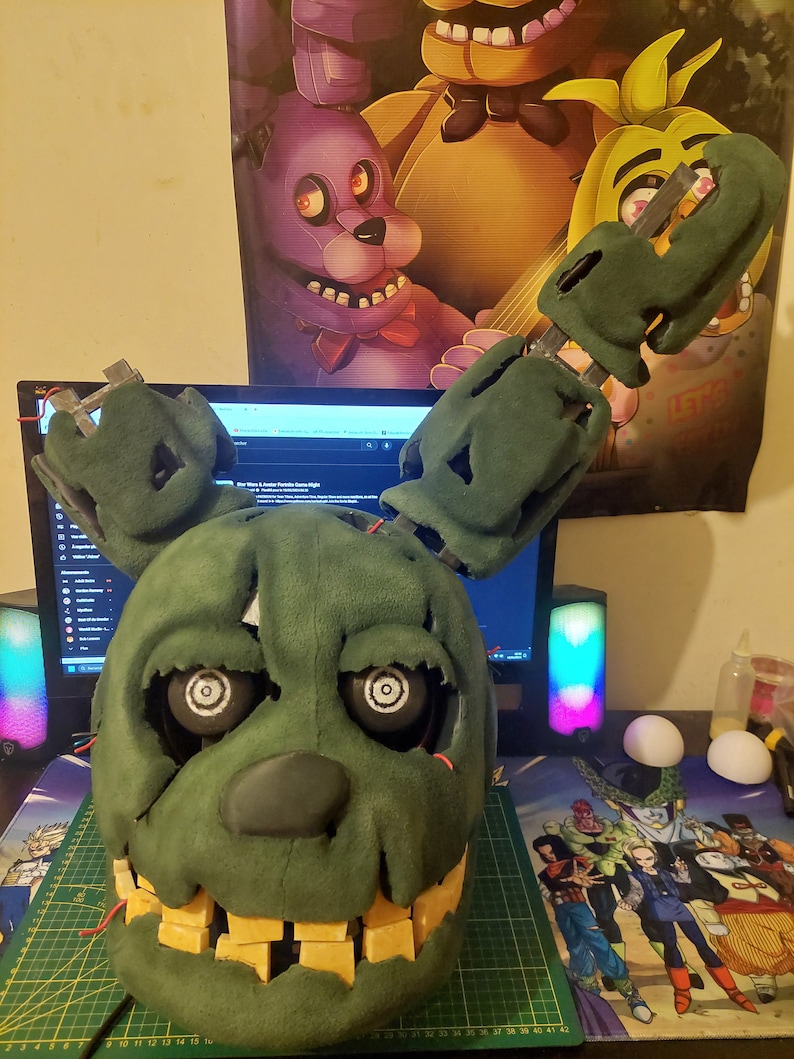 Springtrap Head Cosplay - Etsy