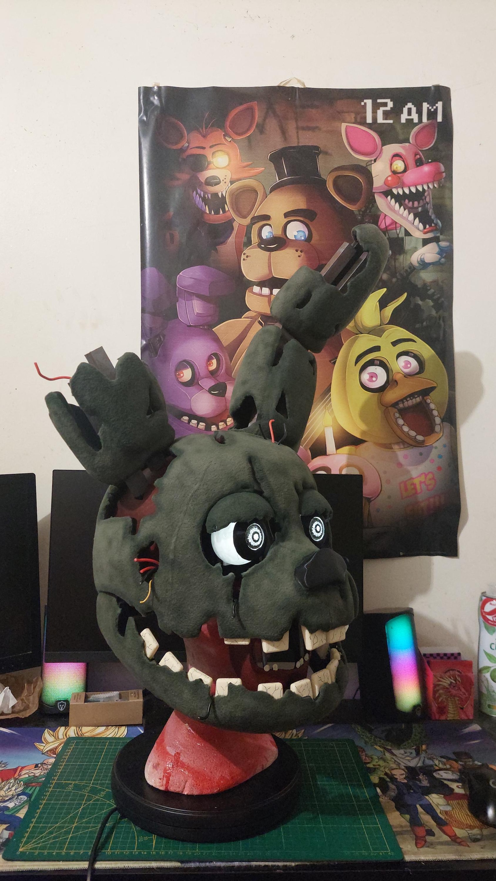 Springtrap Cosplay Head - Etsy
