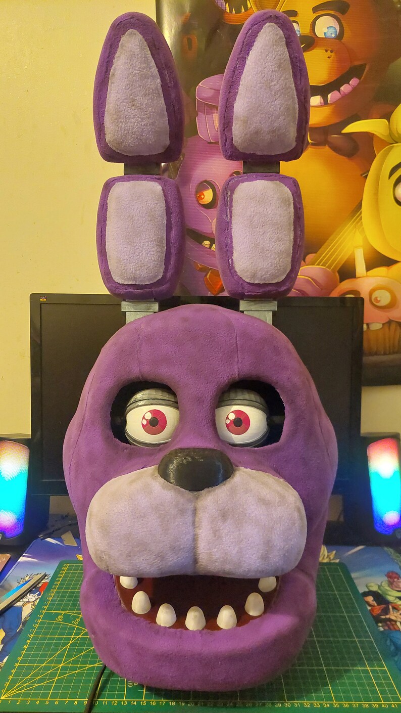Bonnie Cosplay Head game Version - Etsy