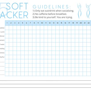 EDITABLE 75 Soft Tracker Template - Etsy