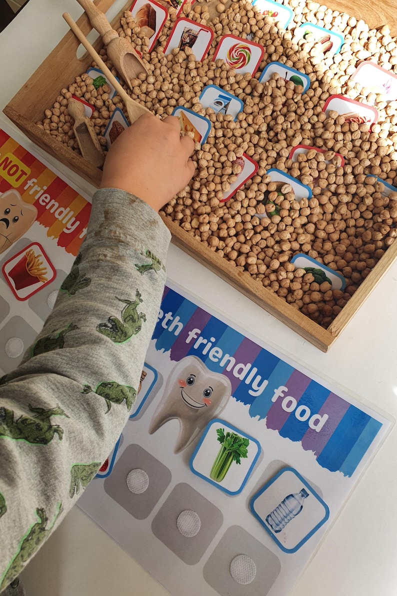 Dental Health Brusching Teeth Game, Sad and Happy Tooth, Sorting ...