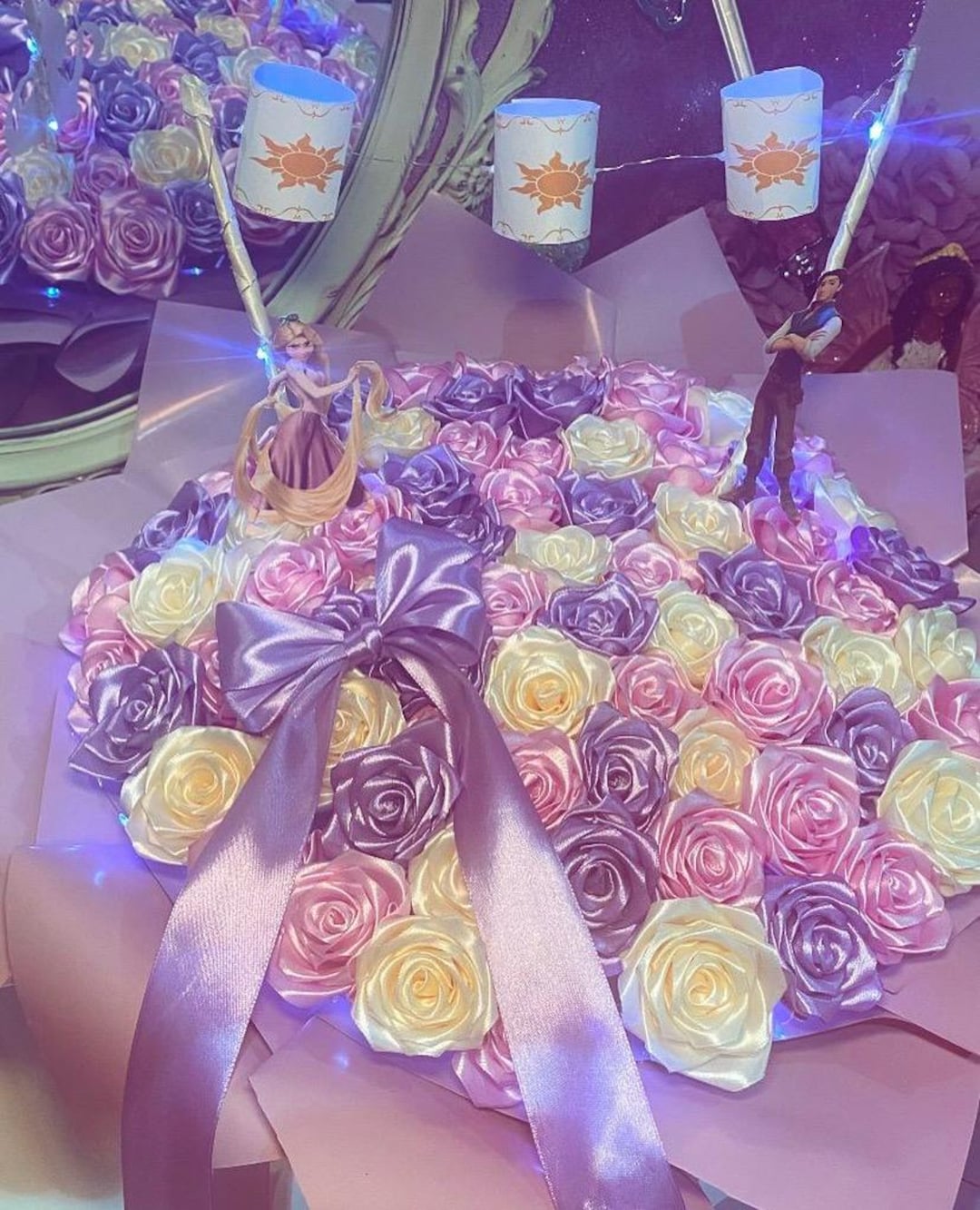 Rapunzel Forever Lasting Bouquet - Etsy