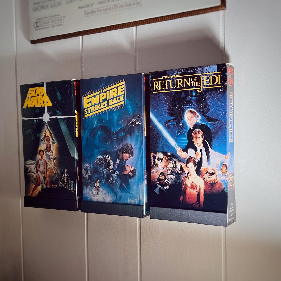 VHS Tape Floating Wall Shelf Display - Etsy Australia