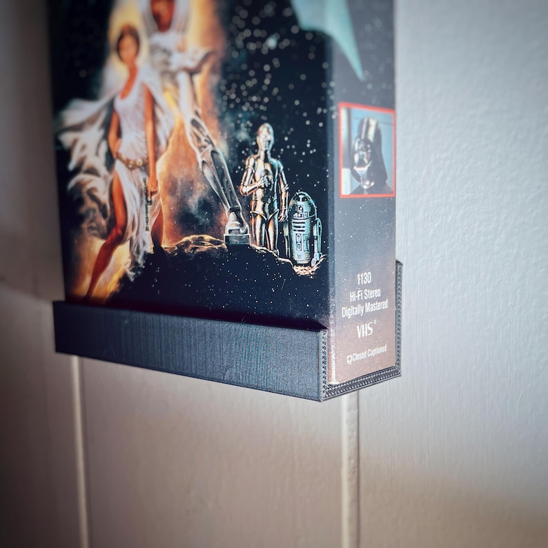 VHS Tape Floating Wall Shelf Display - Etsy