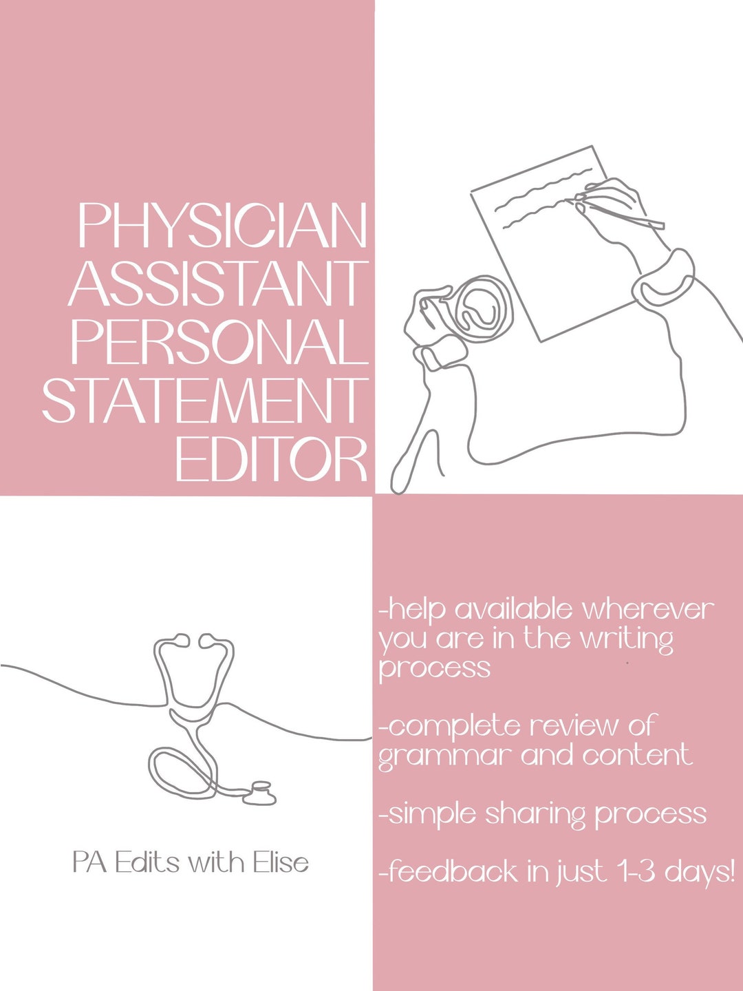 Pre-pa Personal Statement Editing | CASPA Personal Statement Review ...