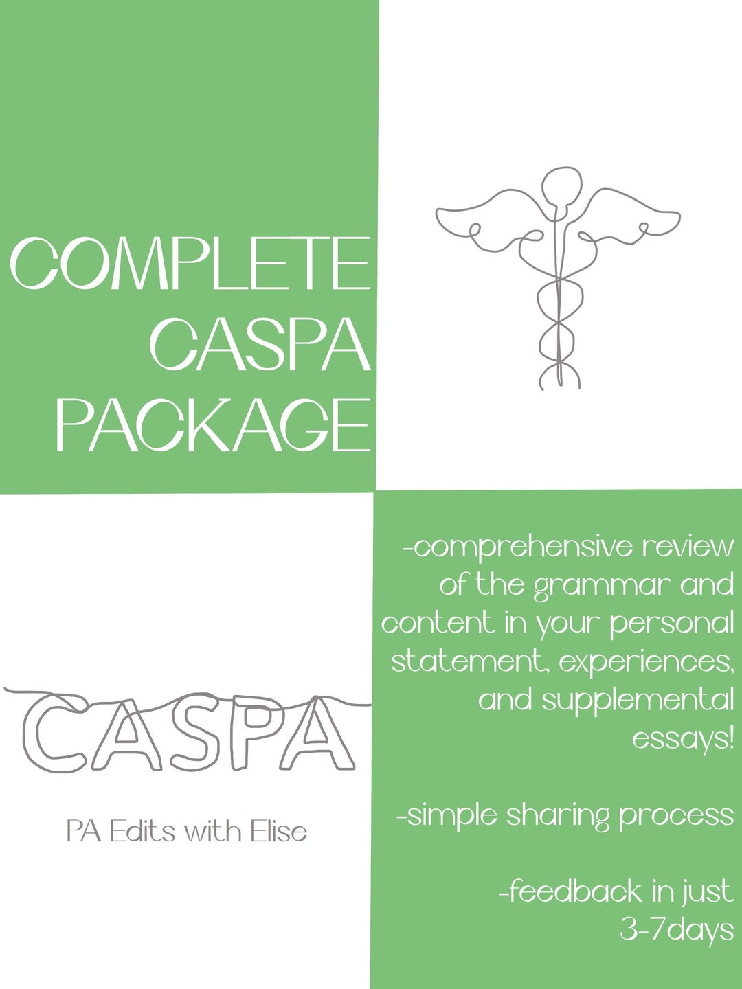 Pre-pa Complete CASPA Review | CASPA Personal Statement, Experiences ...