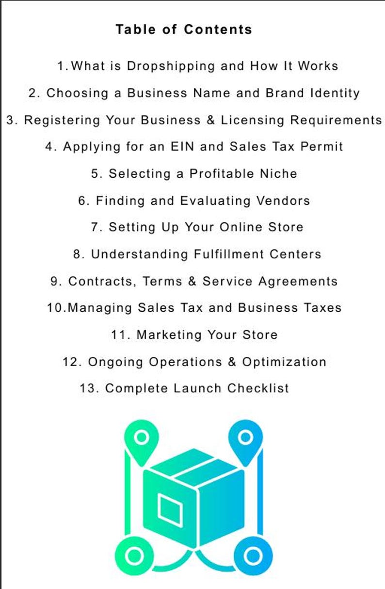 Start Smart With Dropshipping: the Complete Guide to Building a Legal ...