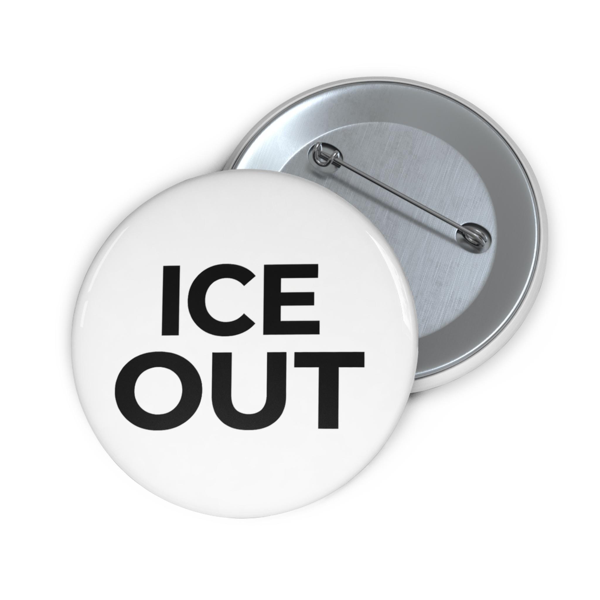 Ice Out Button Pack, Political Activist,usa People Support Pin, Ice Out ...