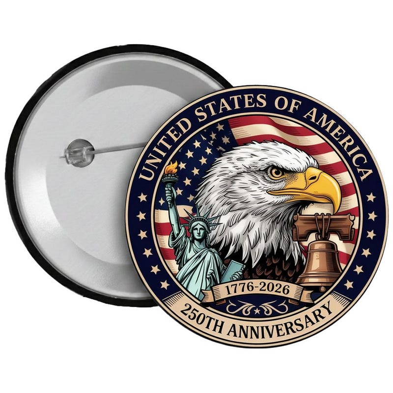 America 250 Lapel Pin - Etsy