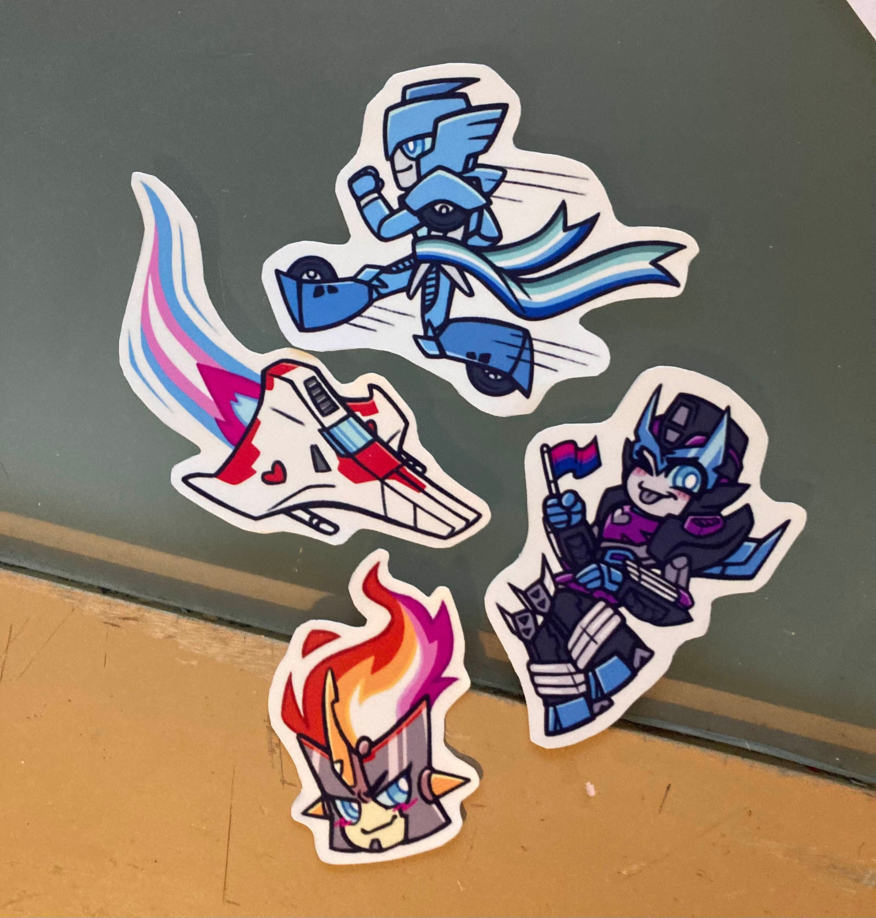 IDW Transformers Pride Stickers vinyl - Etsy