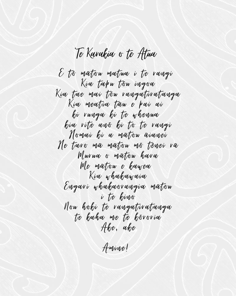 Custom Karakia Request - A3 Size - Etsy