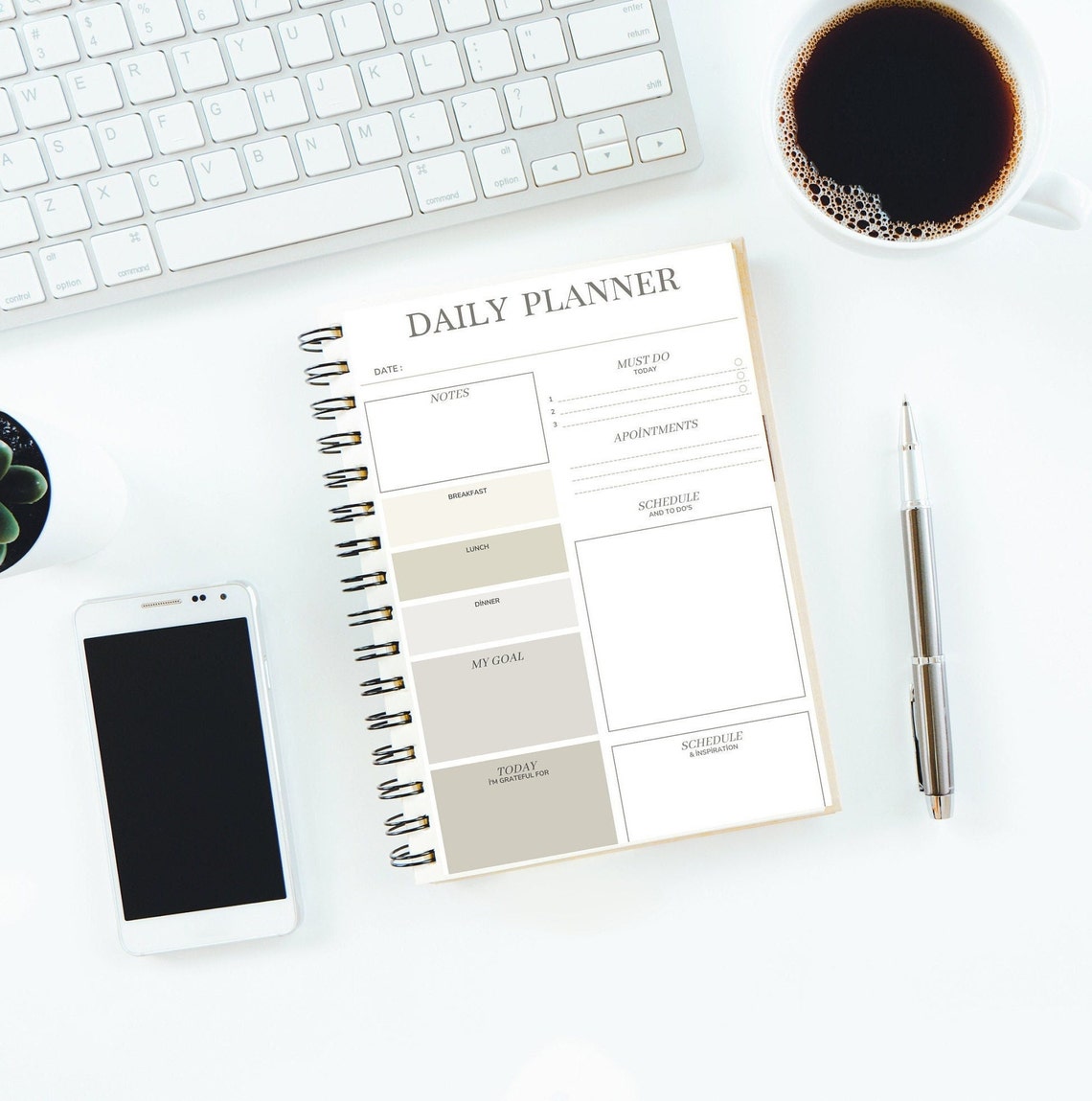 Daily Planner - Etsy