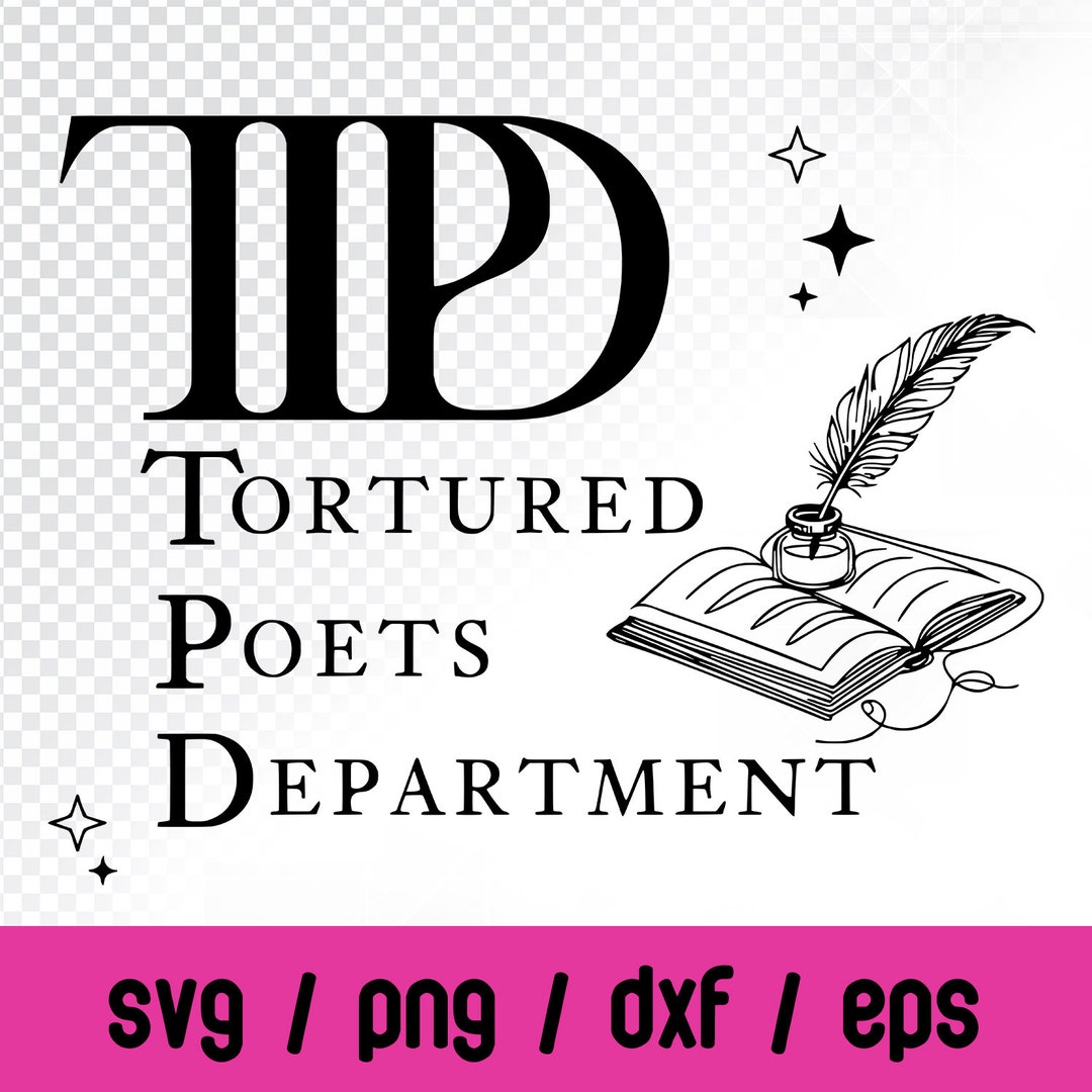The Tortured Poets Department Svg Swiftie Gift the Eras Tour Merch ...