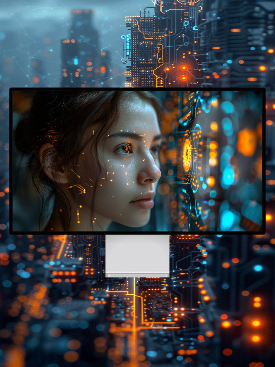 Dreamlike Eyes Desktop Wallpaper Sci-fi Wallpaper Fantasy Desktop ...